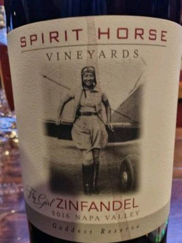 Spirit Horse Fly Girl Goddess Reserve Zinfandel | Vivino US
