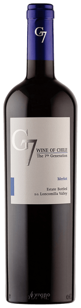 The 7th Generation - G7 Merlot |Vivino Hong Kong