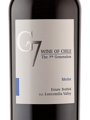 The 7th Generation - G7 Merlot |Vivino Hong Kong