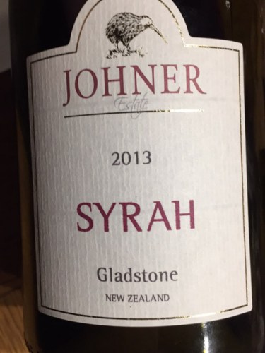 Johner Estate Syrah | Vivino US