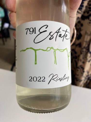 791 Estate Riesling | Vivino US
