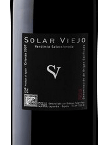 Solar Viejo Crianza Rioja Vendimia Seleccionada | Vivino US