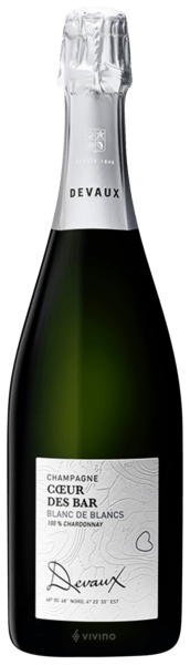 Champagne Devaux Cœur des Bar Blanc de Blancs Brut | Vivino US