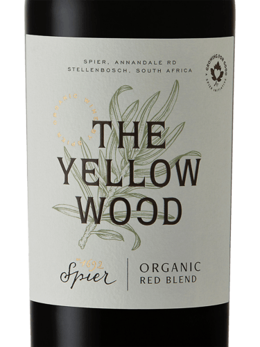 Spier The Yellowwood Organic Red Blend | Vivino English