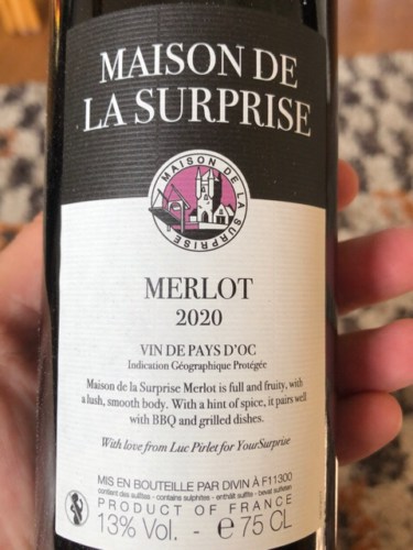 Maison de la Surprise Merlot | Vivino España