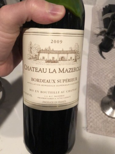 2009 Château La Mazerolle Bordeaux Supérieur | Vivino US