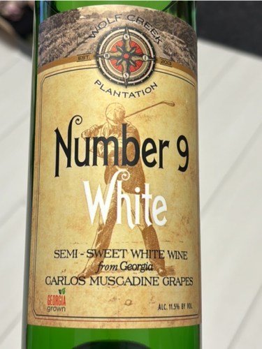 Wolf Creek Plantation Number 9 White | Vivino Brasil