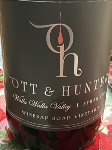 Ott & Hunter Winesap Road Vineyard Syrah | Vivino US
