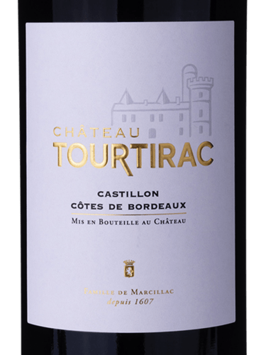 Château Tourtirac Castillon Côtes de Bordeaux | Vivino English