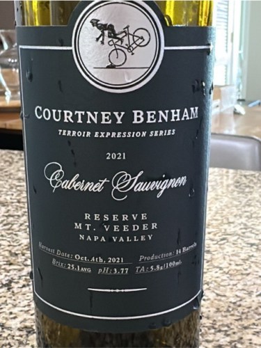 Courtney Benham Reserve Cabernet Sauvignon | Vivino English