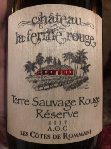 La Ferme Rouge Réserve Terre Sauvage Rouge | Vivino US