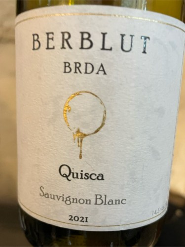 Berblut Quisca Sauvignon Blanc | Vivino English