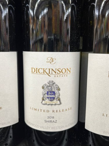 2018 Dickinson Estate Limited Release Shiraz | Vivino US