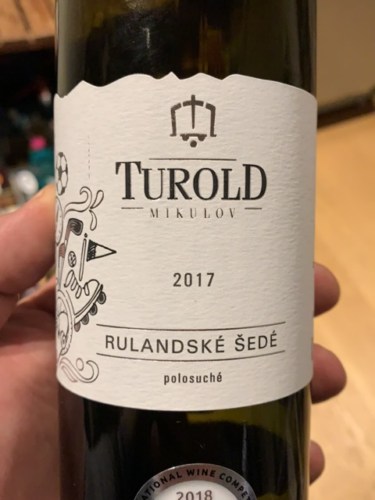Turold Mikulov Rulandské Šedé Polosuché | Vivino United States