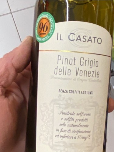 Il Casato Pinot Grigio delle Venezie | Vivino US