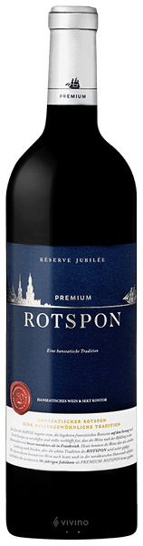Hanseatisches Rotspon Premium Réserve Jubilée | Vivino US