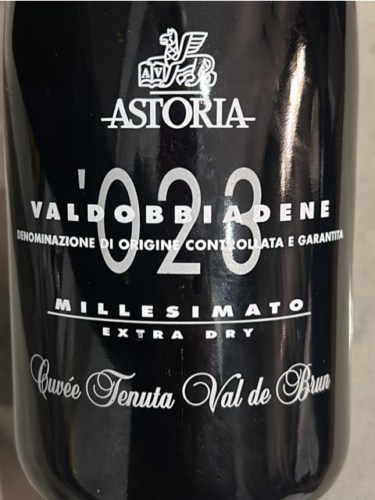 Astoria Cuvée Tenuta Val de Brun Valdobbiadene Millesimato Extra Dry ...