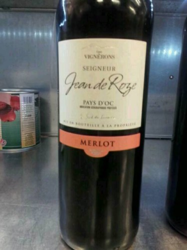 Cave des Vignerons de Saint-Chinian Seigneur Jean de Roze Merlot ...