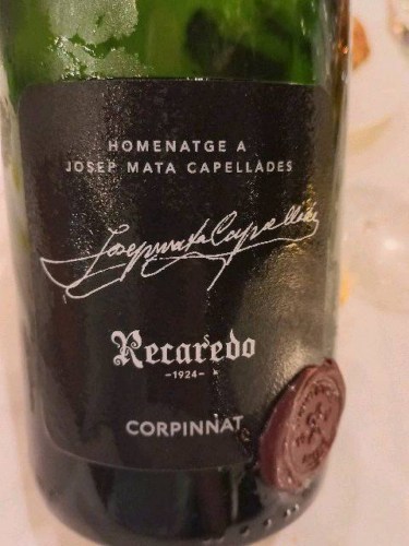 2004 Recaredo Corpinnat Homage to Josep Mata Capellades | Vivino English