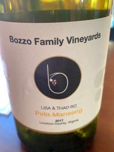 2017 Bozzo Family Vineyards Lisa & Thad SO Petit Manseng | Vivino US