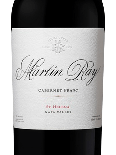 Martin Ray St. Helena Cabernet Franc | Vivino