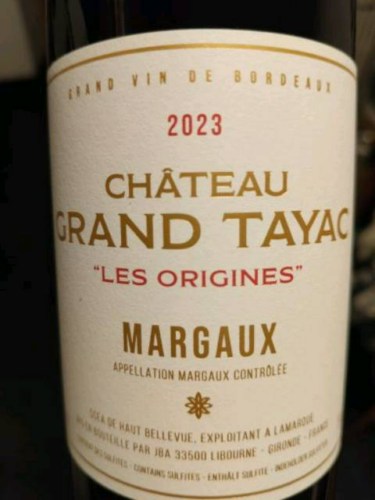 Château Grand Tayac Les Origines Margaux | Vivino US