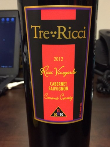 Tre Ricci Ricci Vineyards Cabernet Sauvignon | Vivino US