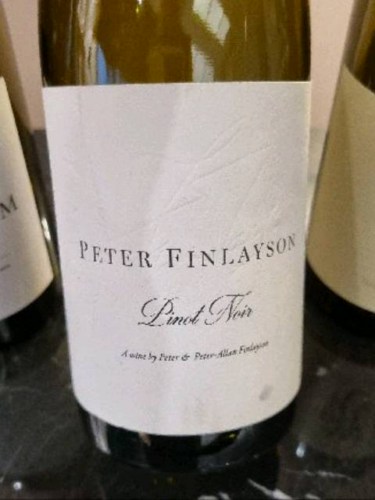 Peter & Peter-Allan Finlayson Pinot Noir | Vivino English