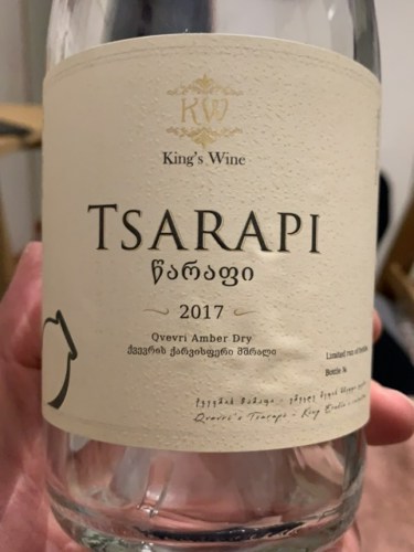 2020 Kings Wine Tsarapi Qvevri Amber Dry | Vivino US