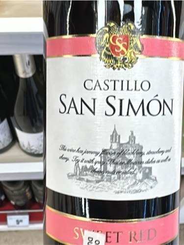 2016 Castillo San Simon Sweet Red | Vivino US