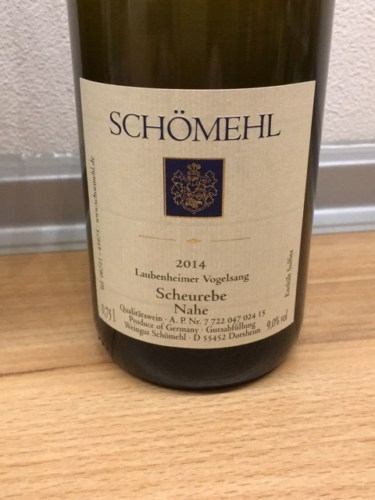 2018 Schomehl Laubenheimer Vogelsang Scheurebe | Vivino English
