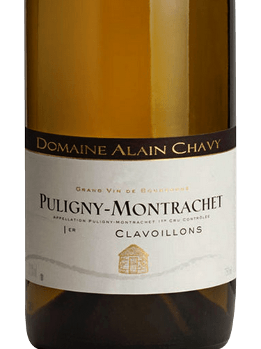 Domaine Alain Chavy Puligny-Montrachet 1er Cru 'Les Clavoillons ...