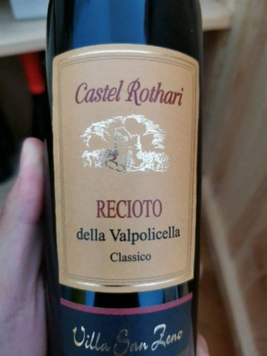 Castel Rothari Recioto della Valpolicella Classico | Vivino US