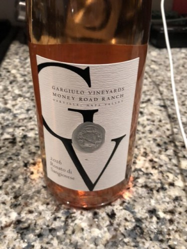 Gargiulo Money Road Ranch Rosato di Sangiovese | Vivino English