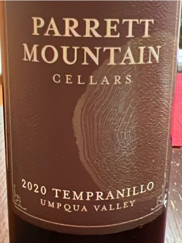 Parrett Mountain Cellars Tempranillo | Vivino English