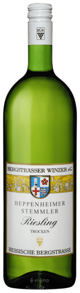 Bergsträsser Winzer Heppenheimer Stemmler Riesling Trocken | Vivino US