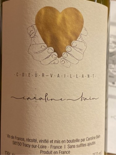Caroline Bain Coeur Vaillant | Vivino English