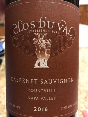 Clos du Val State Lane Vineyard Cabernet Sauvignon | Vivino US
