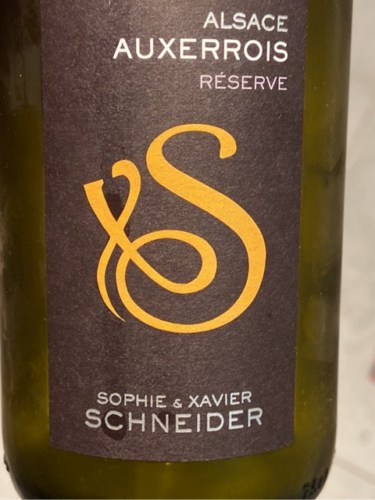 Xavier Schneider Réserve Auxerrois | Vivino US