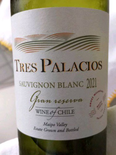 Tres Palacios Gran Reserva Sauvignon Blanc | Vivino English
