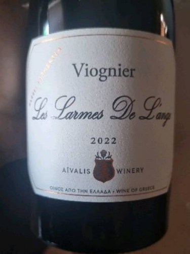 Aivalis Winery Les Larmes de L' Ange Viognier | Vivino US