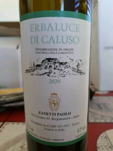 Zanetti Paolo Erbaluce di Caluso | Vivino US