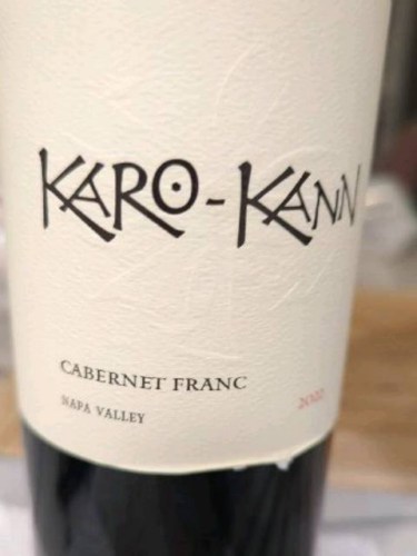 Karo-Kann Cabernet Franc | Vivino US