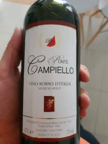Ponte Campiello Rosso Medium Sweet | Vivino US