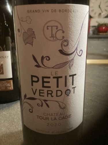 Château Tour la Cadie Le Petit Verdot | Vivino US