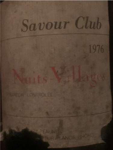 1976 Le Savour Club Côte de Nuits Villages | Vivino US