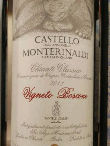 2018 Monterinaldi Chianti Classico Vigneto Boscone | Vivino US