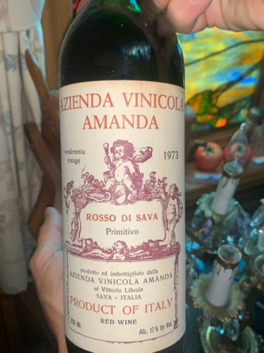 Amanda Rosso di Sava Primitivo | Vivino Brasil