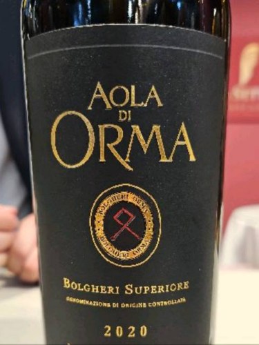 Orma Aola di Orma Bolgheri Superiore | Vivino US