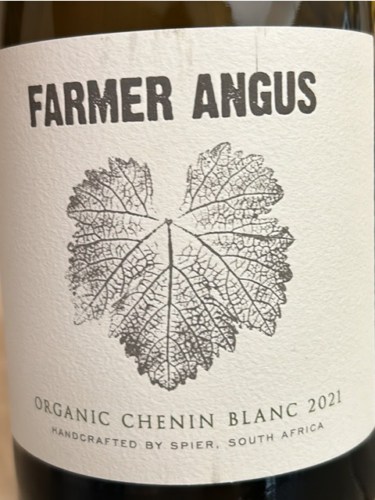 Spier Farmer Angus Organic Chenin Blanc | Vivino US